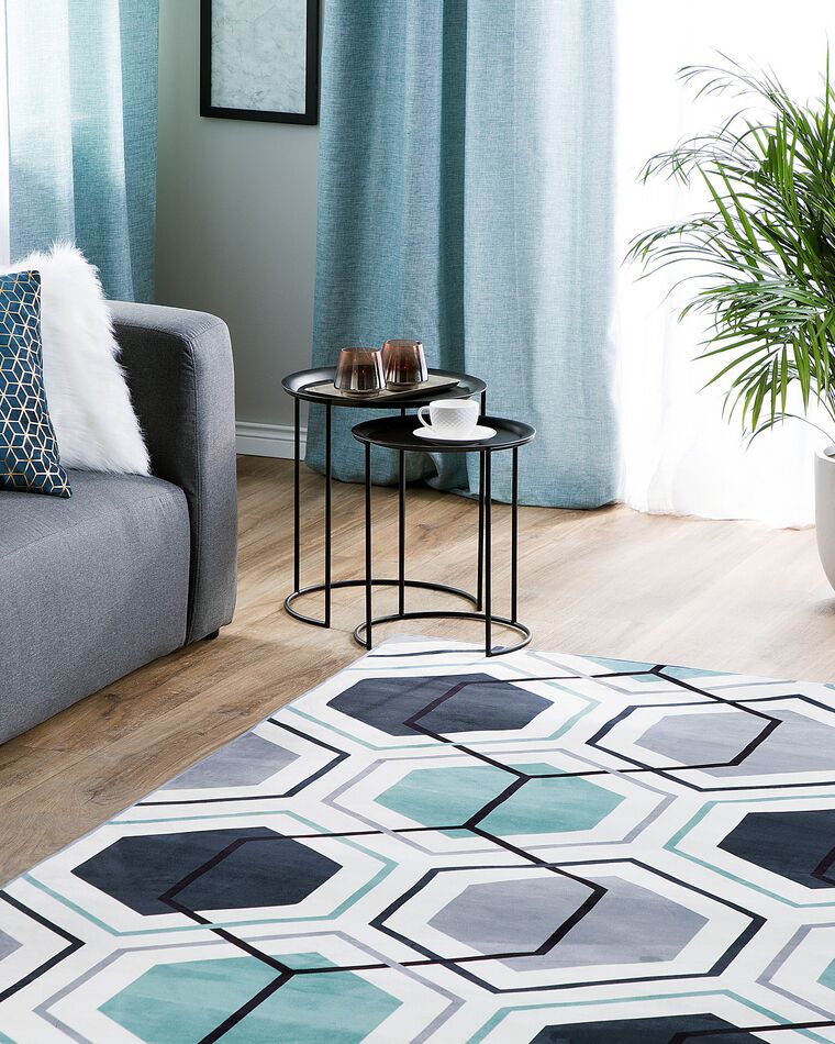 Area Rug 160 x 230 cm Multicolour GIRESUN | Beliani.co.uk