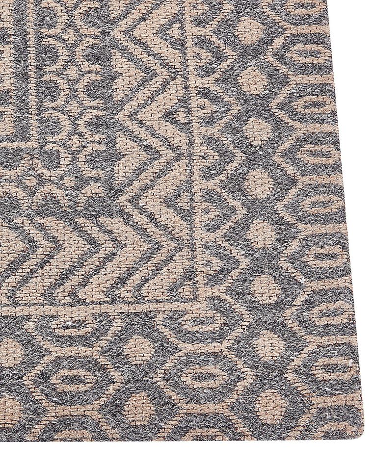 Area Rug 80 x 150 cm Beige and Grey BAGLAR | Beliani.pt