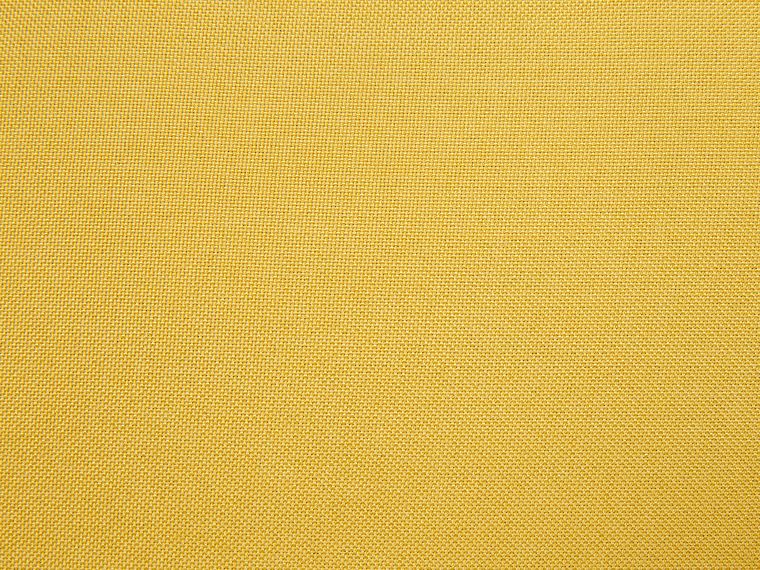 3 Seater Fabric Sofa Yellow NIVALA | Beliani.co.uk