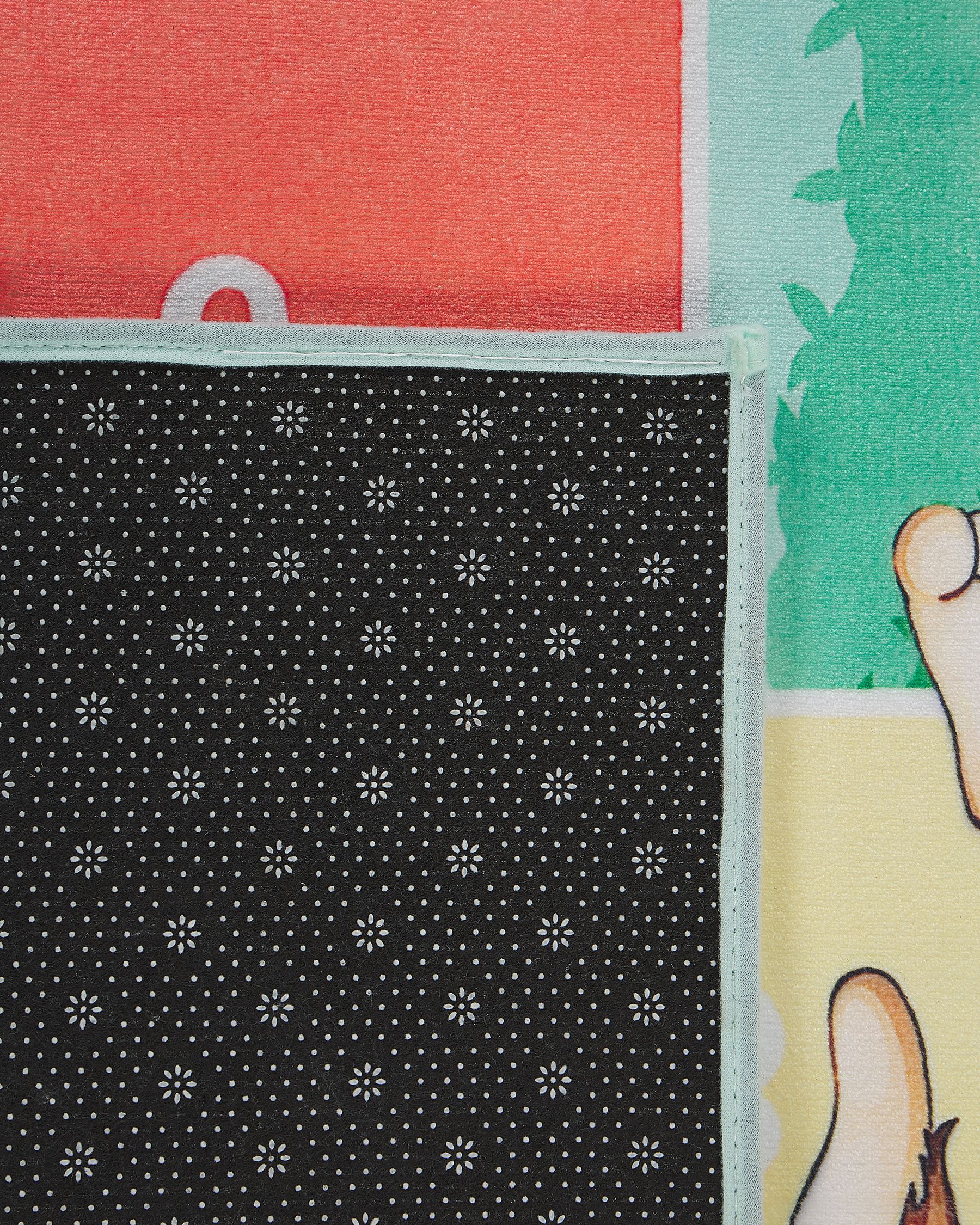 Kids Rug Hopscotch Print 80 x 150 cm Green BABADAG | Beliani.co.uk