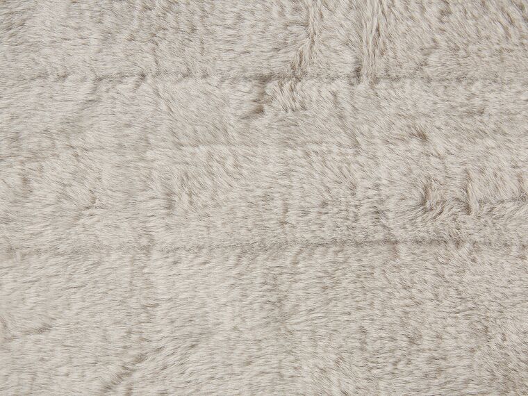 Decke beige 150 x 200 cm zweiseitig LABYAR | Beliani.de