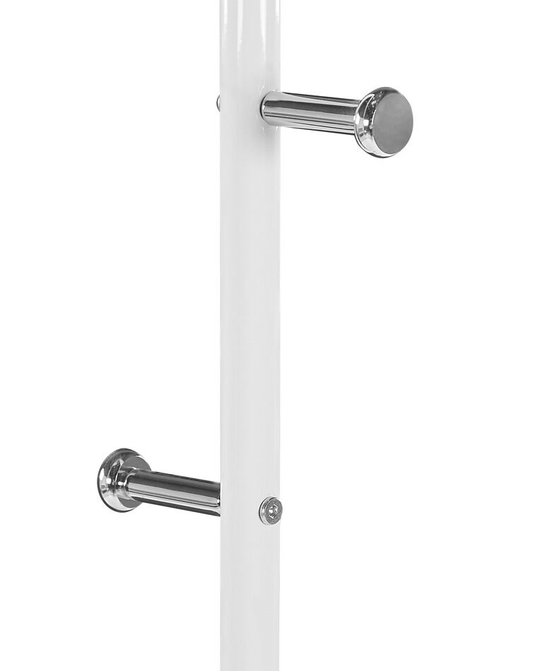 Bengaleiro em metal branco 175 cm BENTON | Beliani.pt