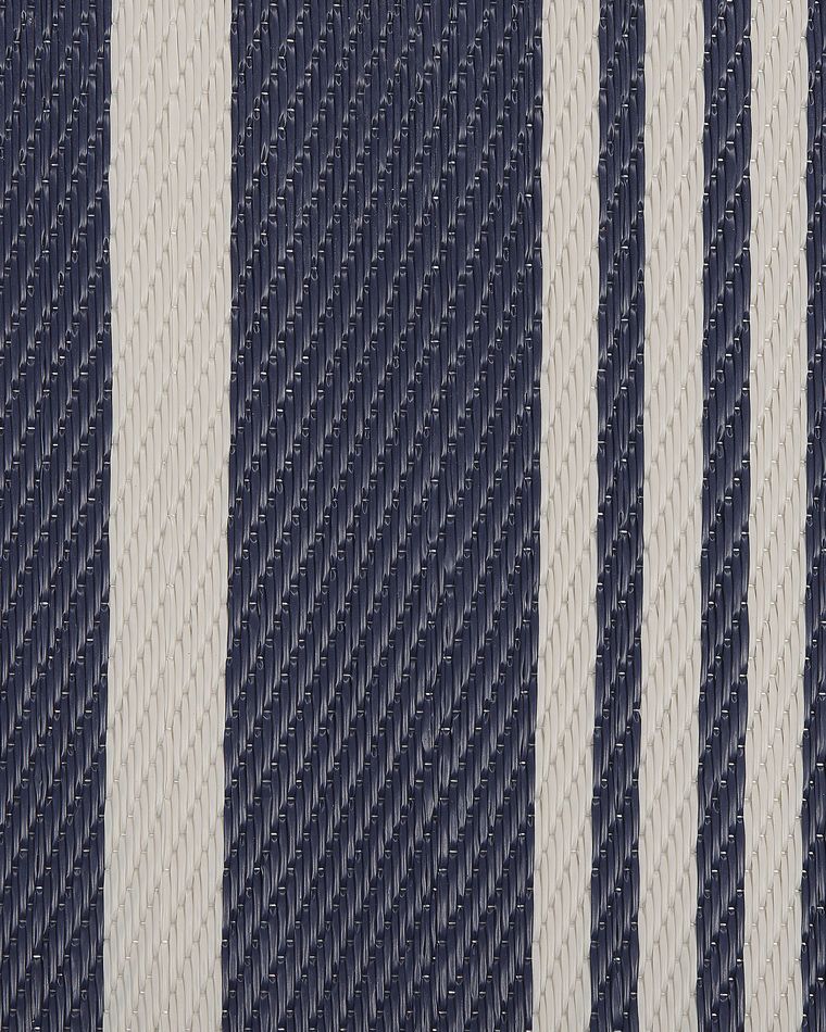 Outdoor Area Rug 120 x 180 cm Dark Blue HALDIA | Beliani.co.uk