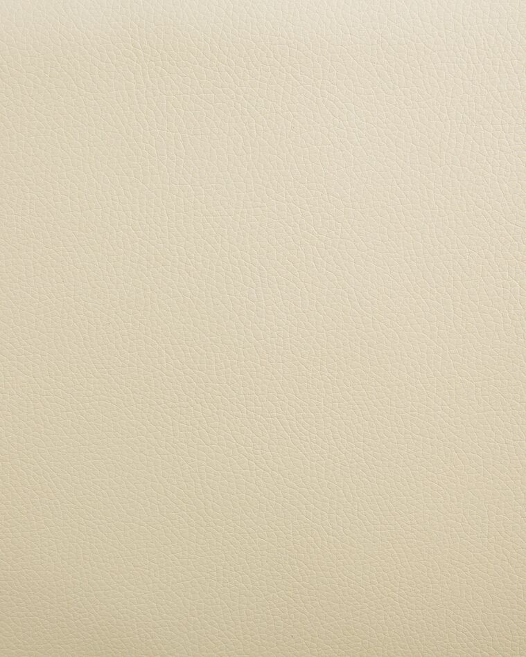 Chaise de bureau en cuir PU beige WINNER | Beliani.fr