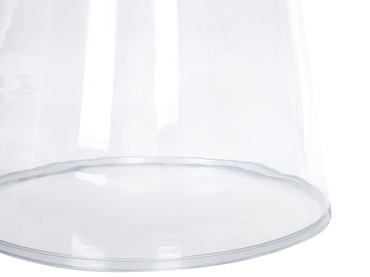 Mesa auxiliar de vidrio transparente CALDERA | Beliani.es