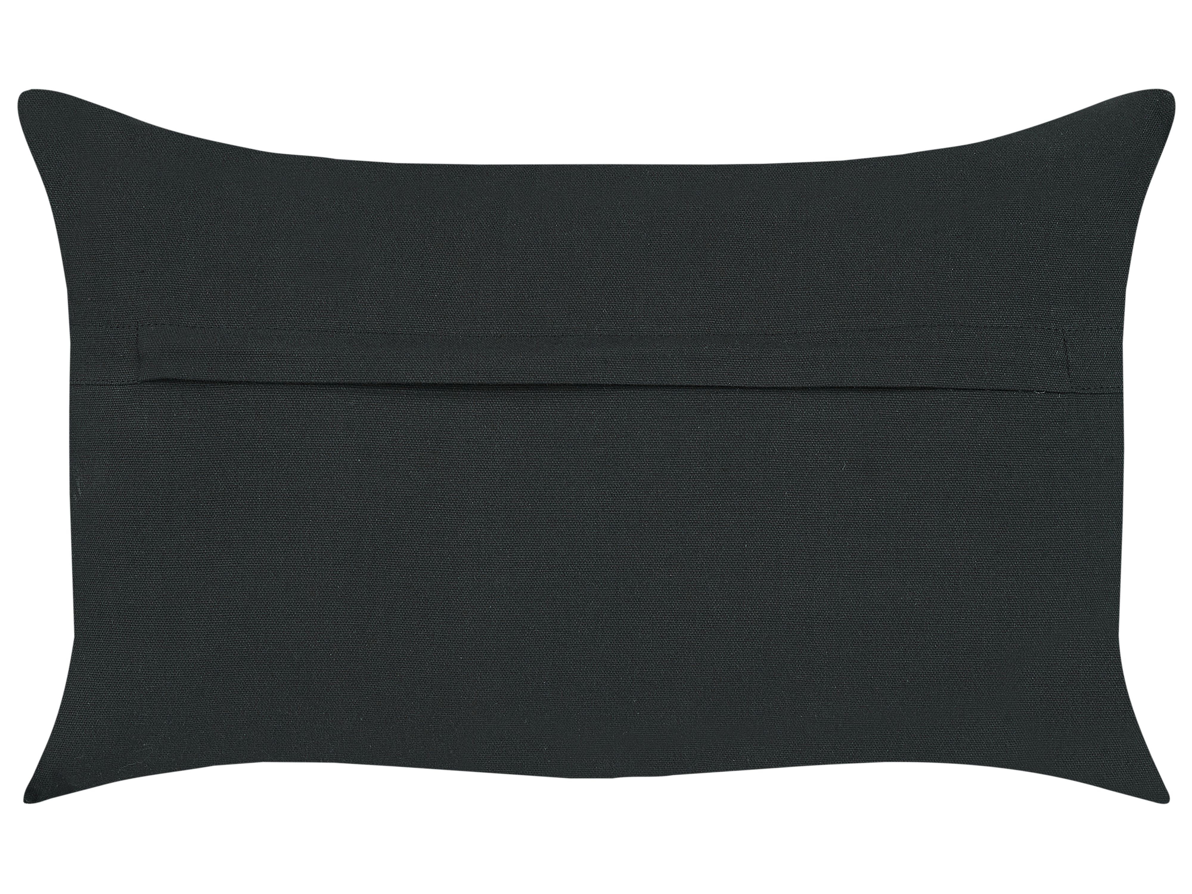 Dekokissen dunkelgrau 30 x 50 cm 2er Set VELOOR | Beliani.at