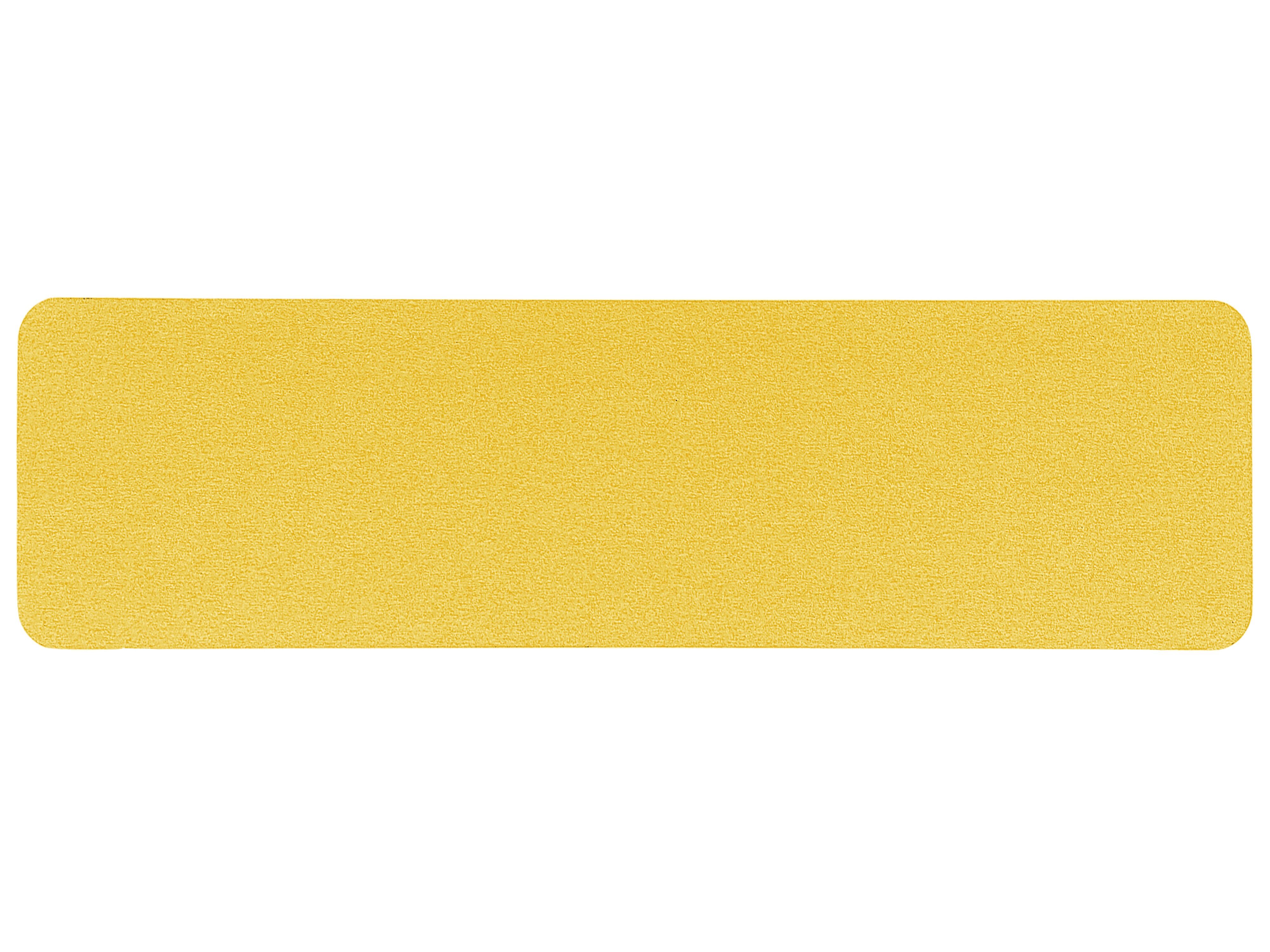 Desk Screen 180 x 40 cm Yellow WALLY | Beliani.co.uk