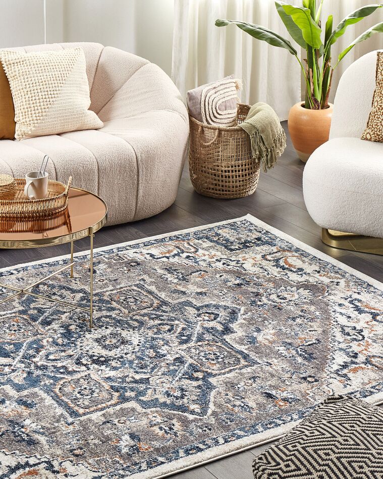 Area Rug 160 x 230 cm Multicolour NERKIN | Beliani.co.uk