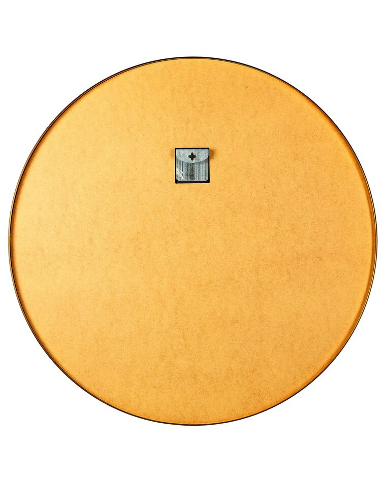 Round Wall Mirror 80 x 80 cm Gold ANNEMASSE | Beliani.co.uk