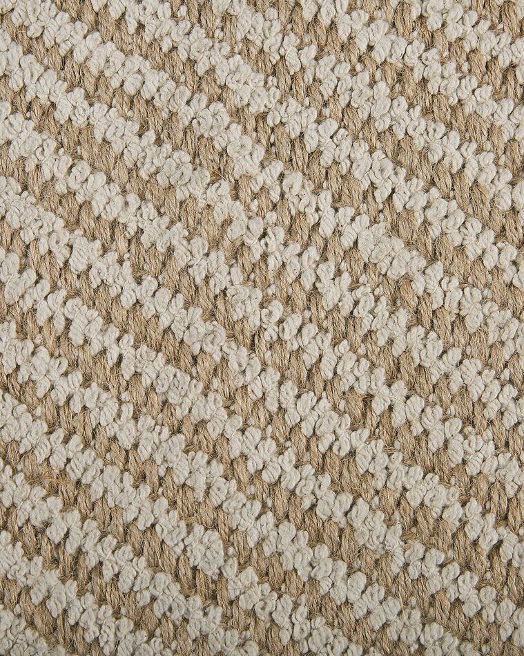 Jute Runner Rug 50 x 80 cm Beige ALADAG | Beliani.co.uk