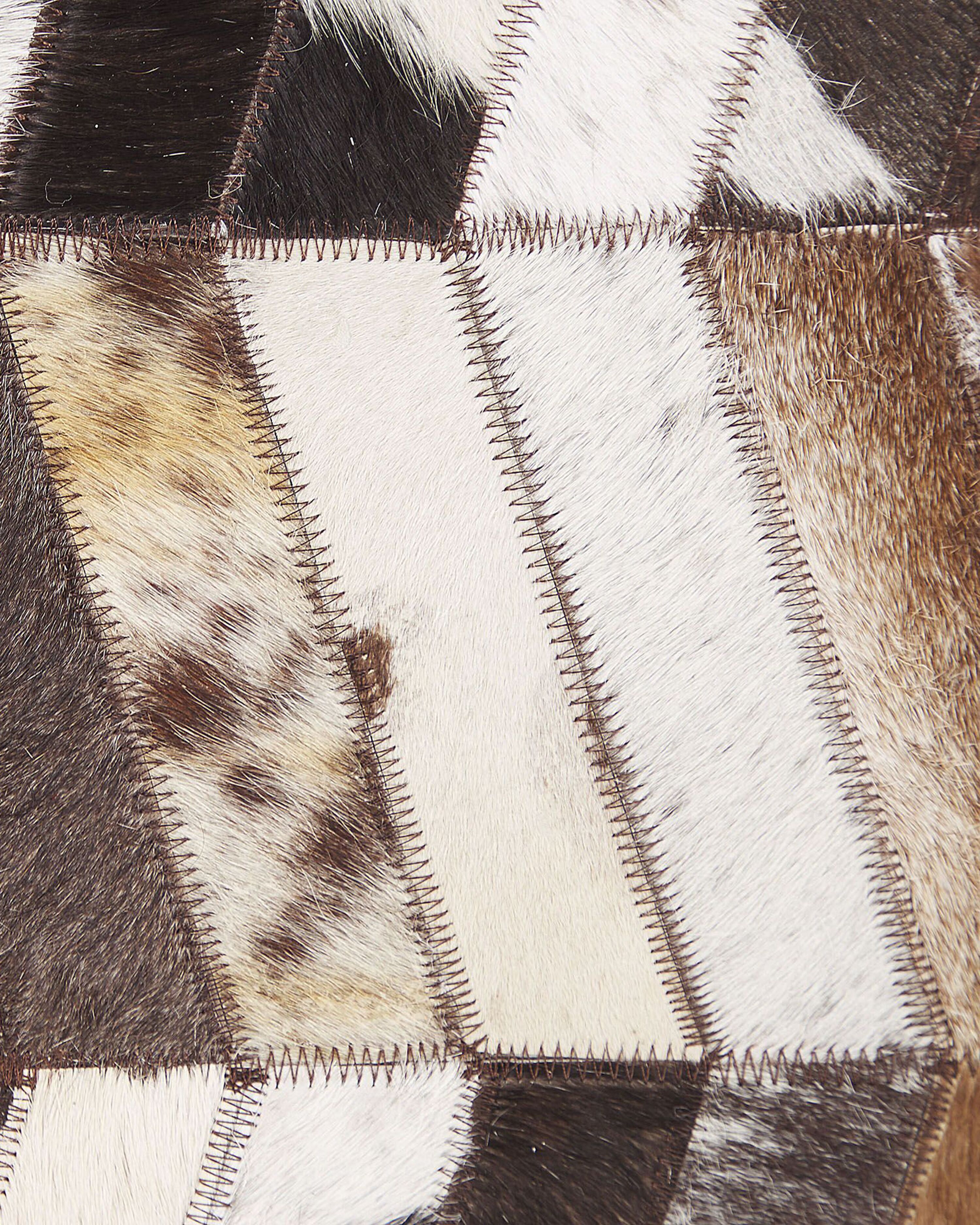 Kuhfell Teppich Patchwork