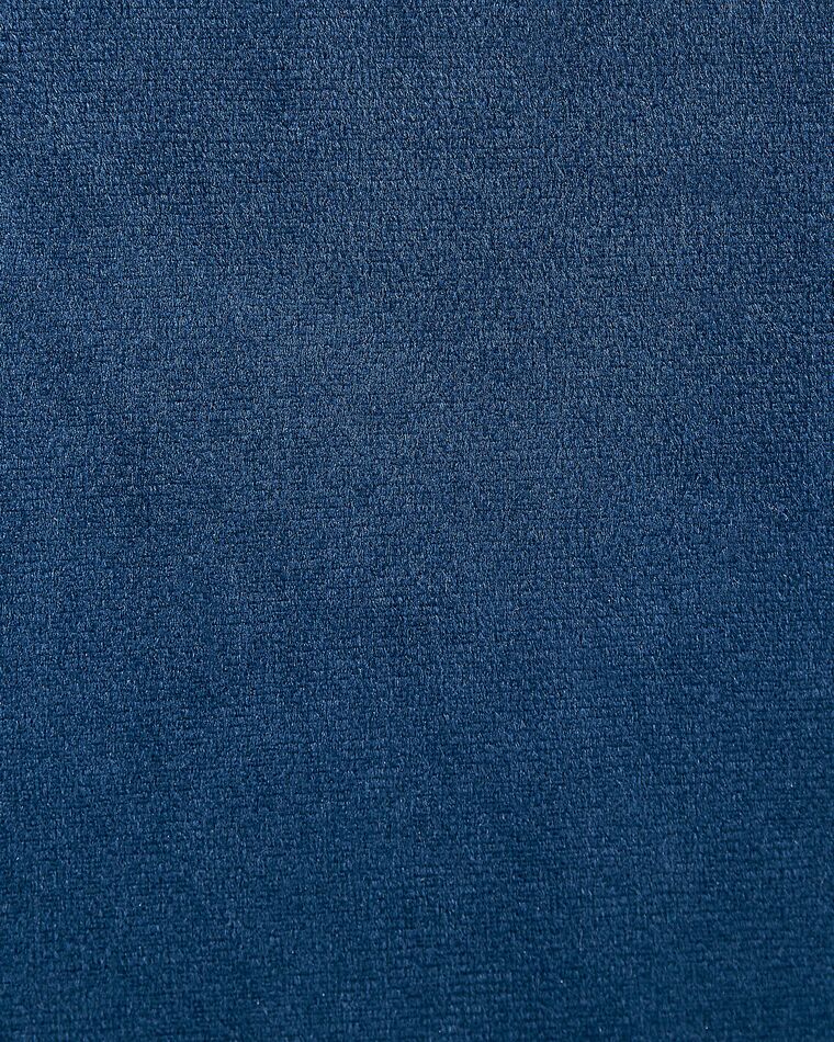 2 Drawer Velvet Bedside Table Blue SEZANNE | Beliani.co.uk