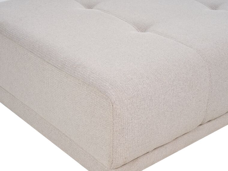 Skammel stof beige TORPO | Beliani.dk