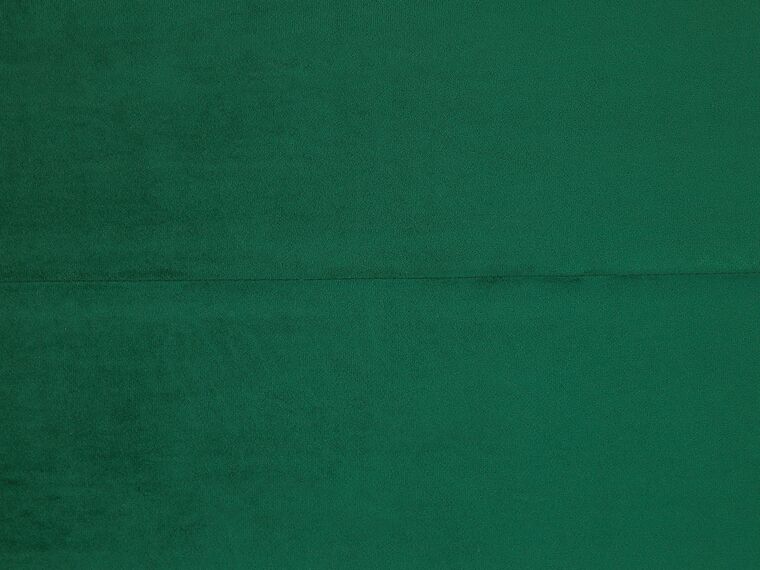 Cama de casal em veludo verde 160 x 200 cm BELLOU | Beliani.pt