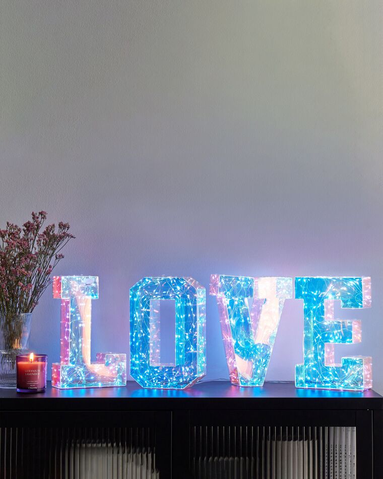 LED Lighted Letters Multicolour PROCYON | Beliani.co.uk