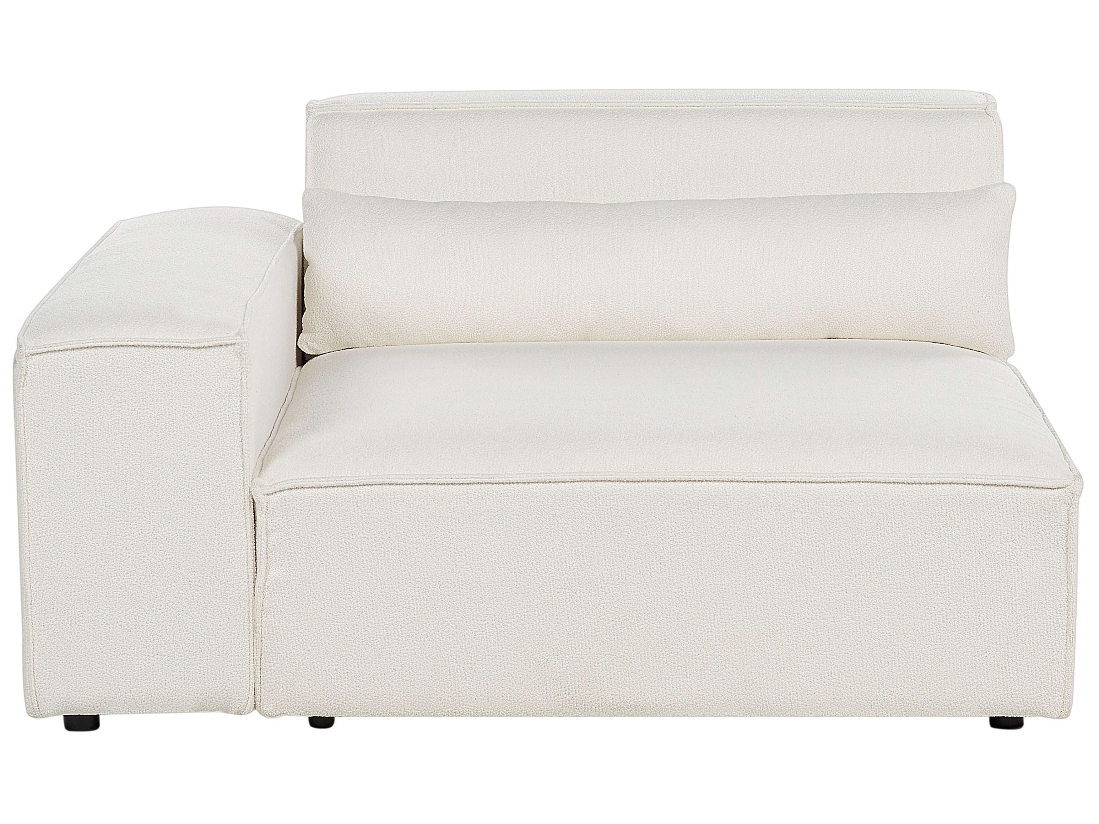 3 Seater Modular Boucle Sofa White HELLNAR | Beliani.co.uk