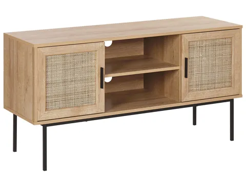 Tv unit with basket storage store