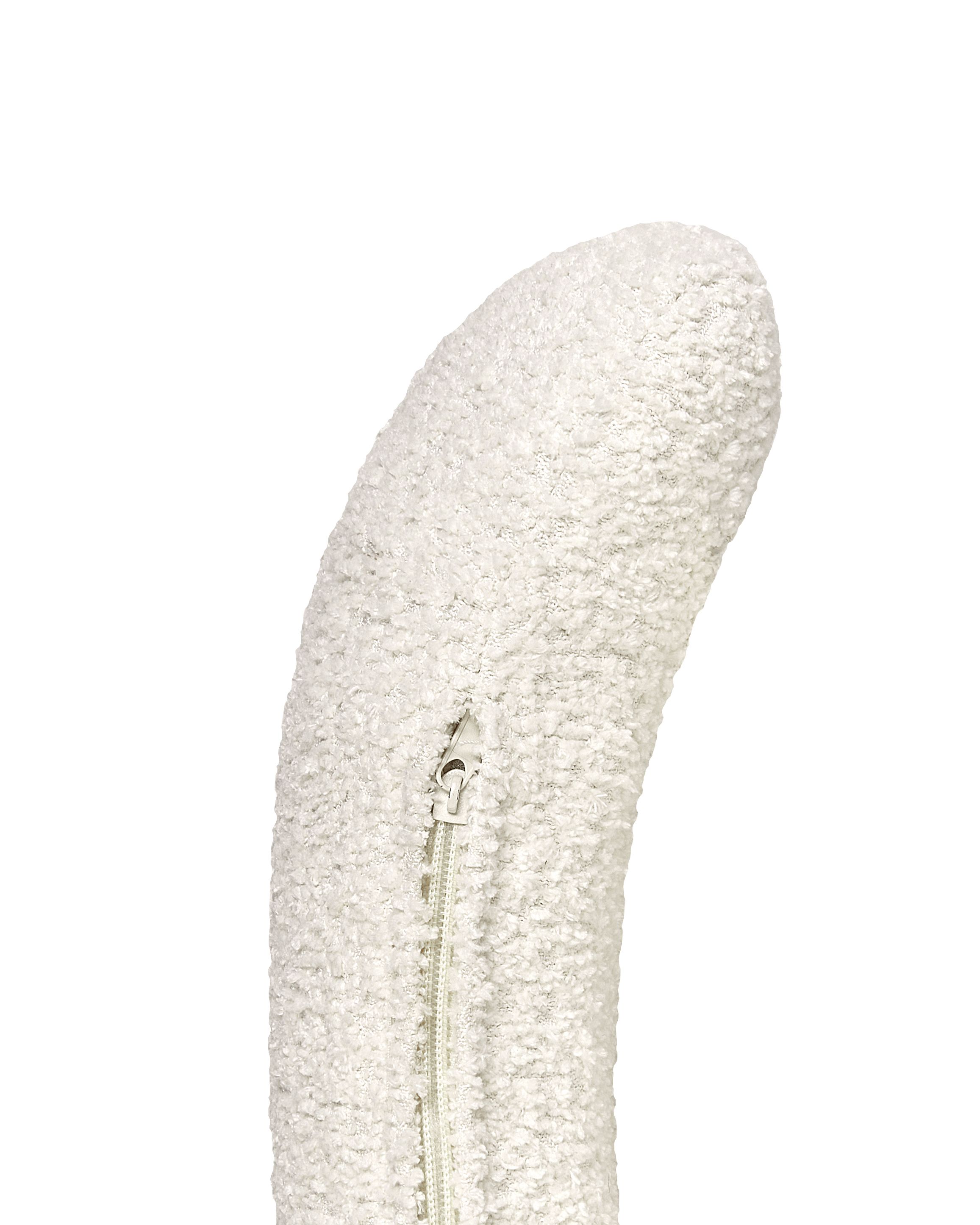 Armchair MAKELA Boucle Off-White | Beliani.co.uk