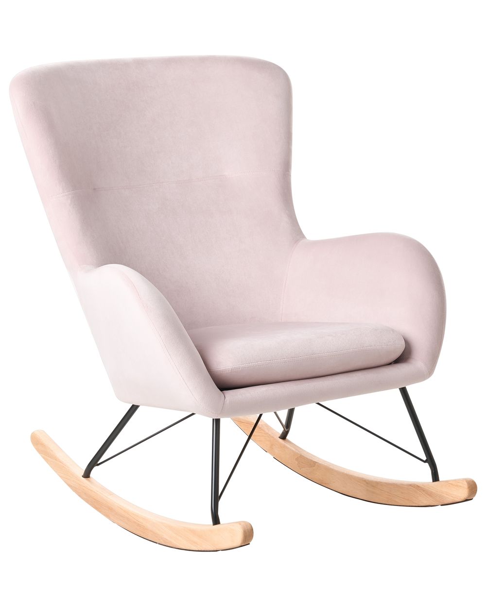 Rocking Chair ANASET Boucle Dark Green | Beliani.co.uk