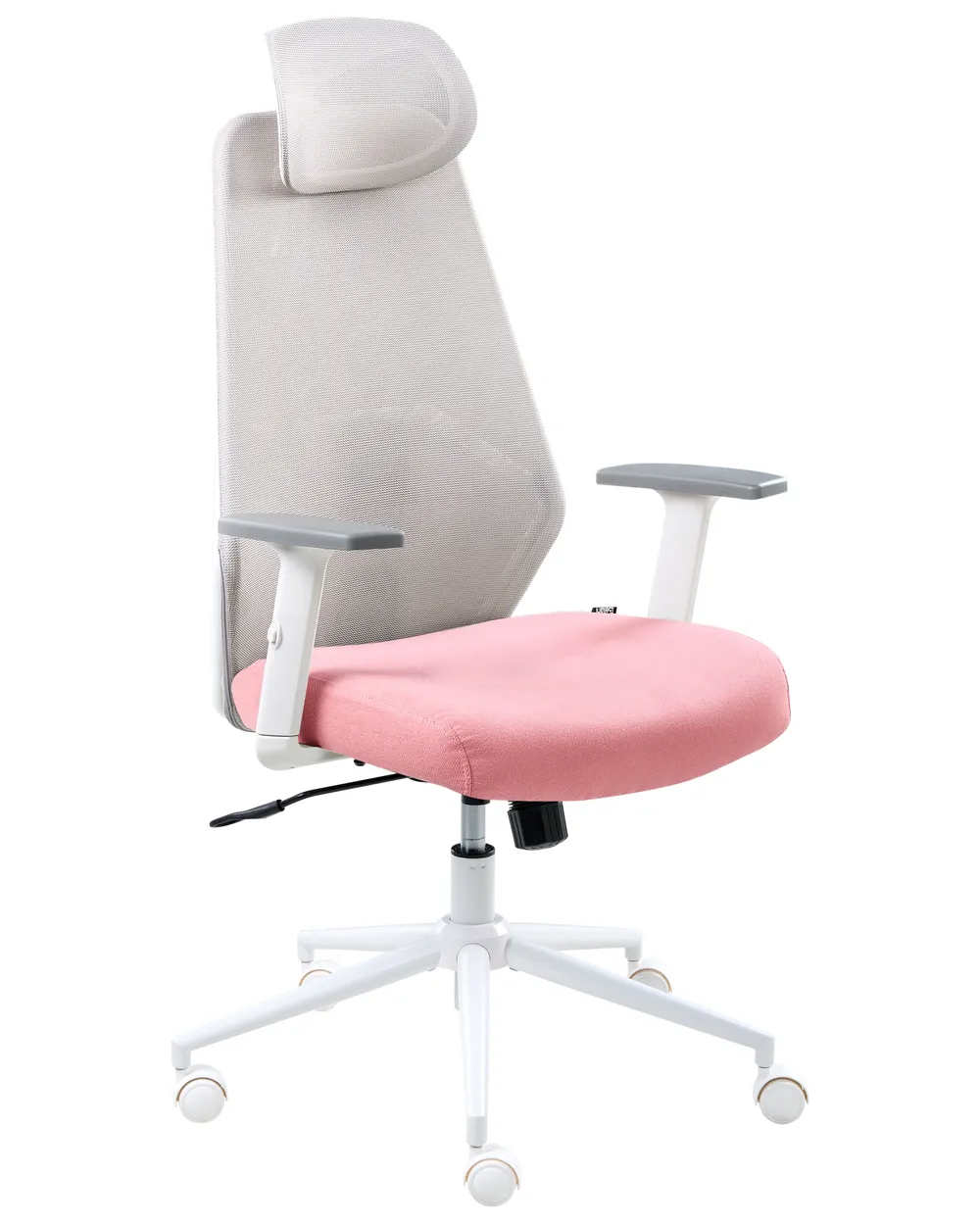 Chaise de bureau ORYN Tissu Rose | Beliani.fr