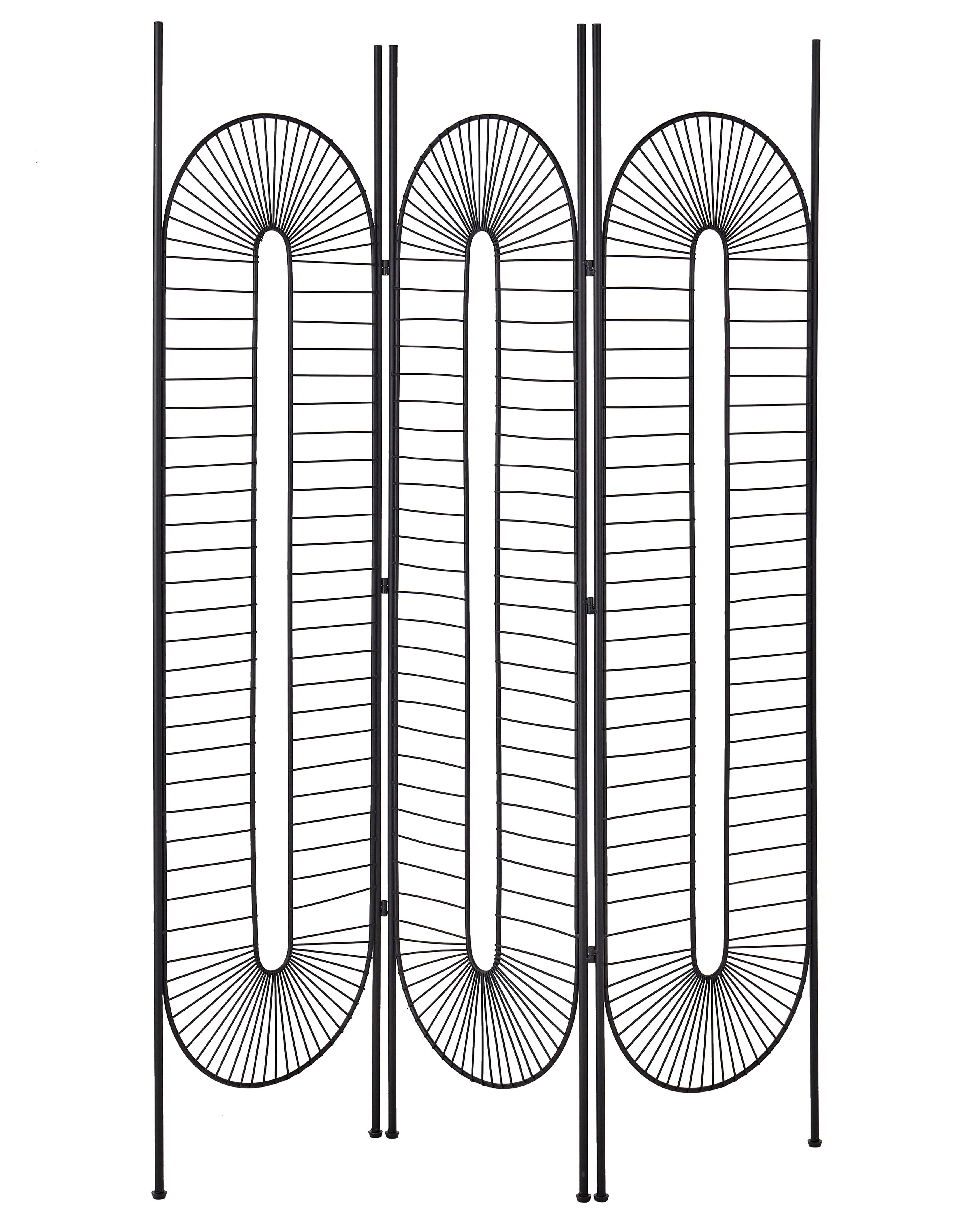 3 panelers rumdeler NOALE Sort 135 cm 170 cm | Beliani.dk