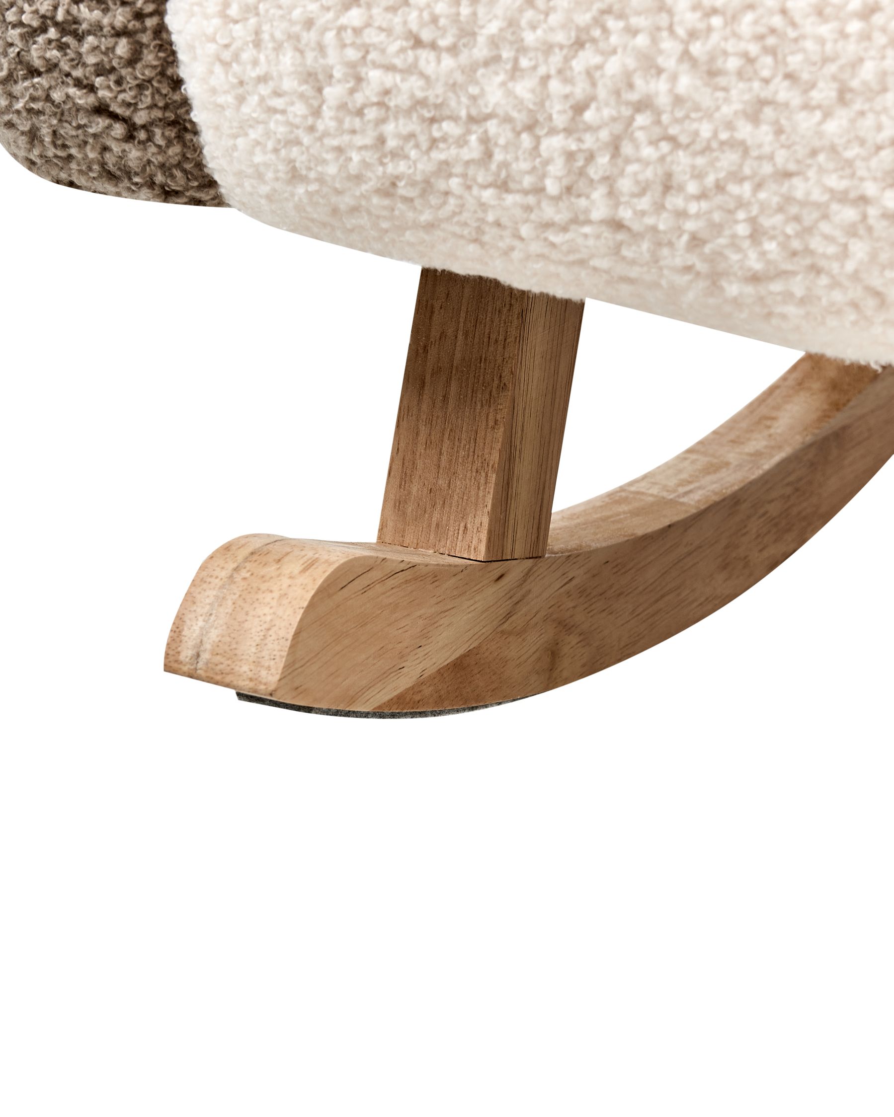 Kids Rocking Chair Cloud SKARE Boucle Beige | Beliani.co.uk