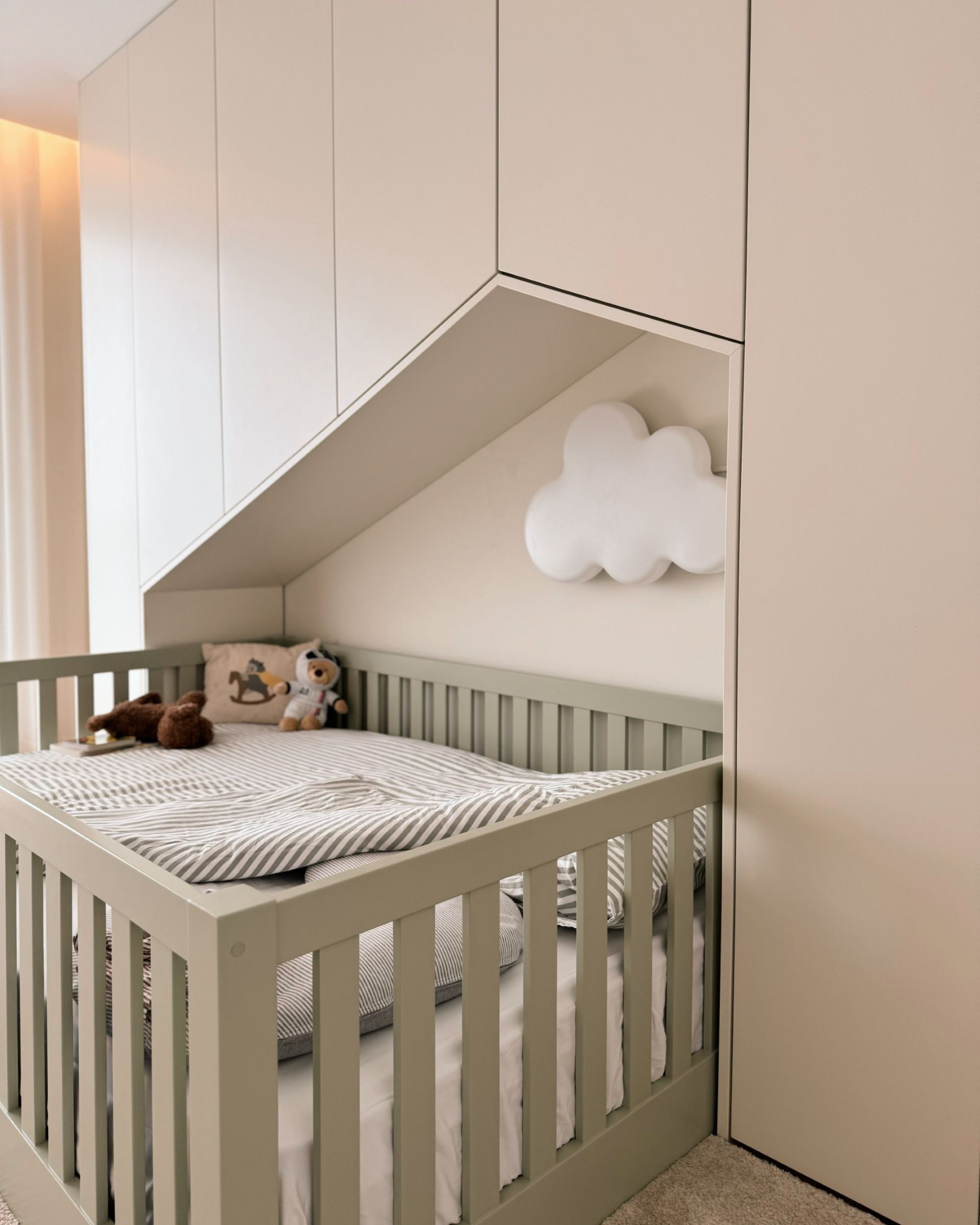 LED Ceiling Lamp Cloud HUMLA with Dimmer White | Beliani.co.uk