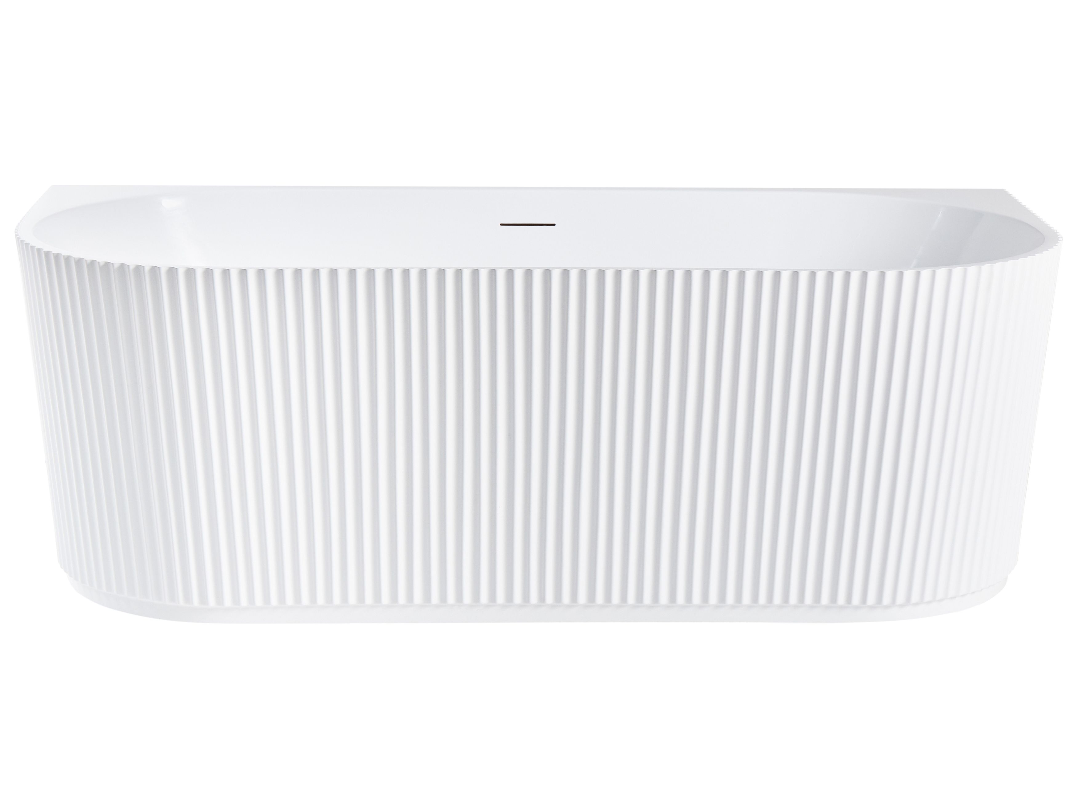 Bath 1670 mm x 730 mm White GOCTA | Beliani.co.uk