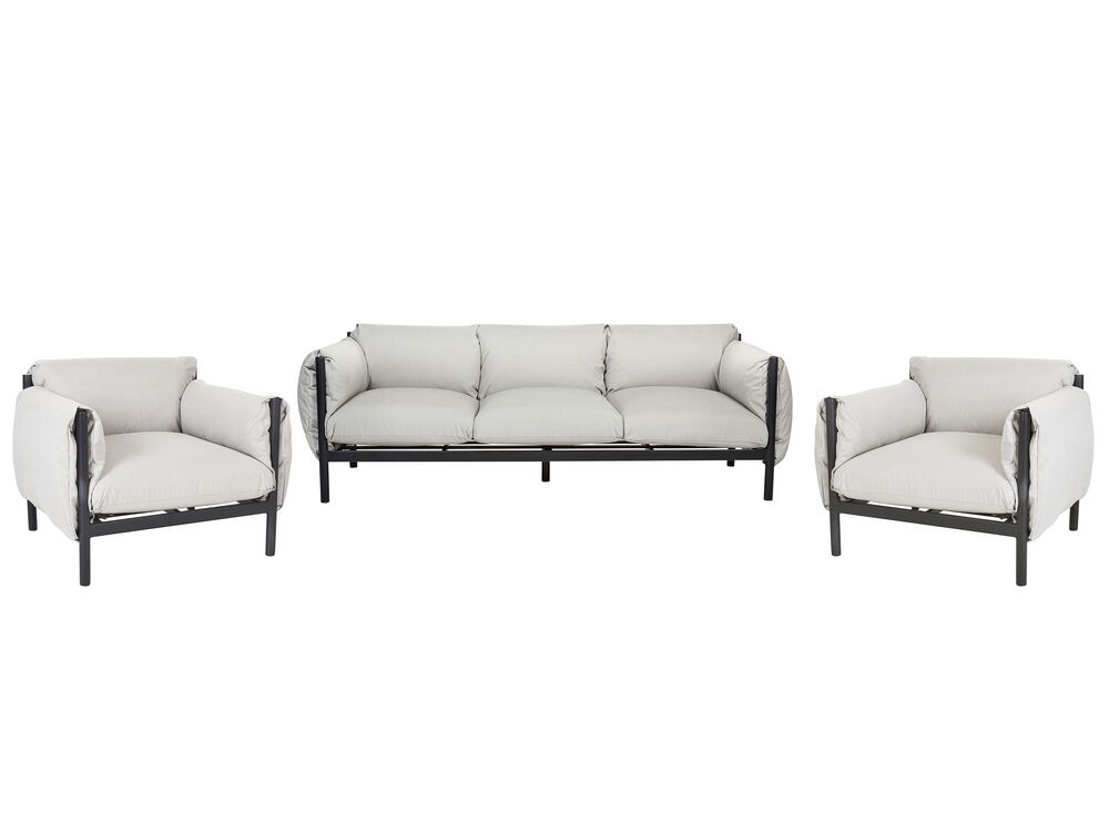 3 seater aluminium outdoor sofa store