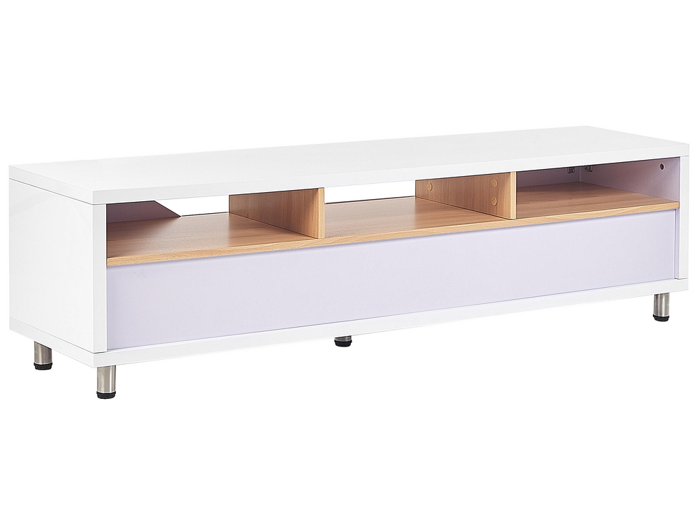 TV Stand White CINCI Beliani