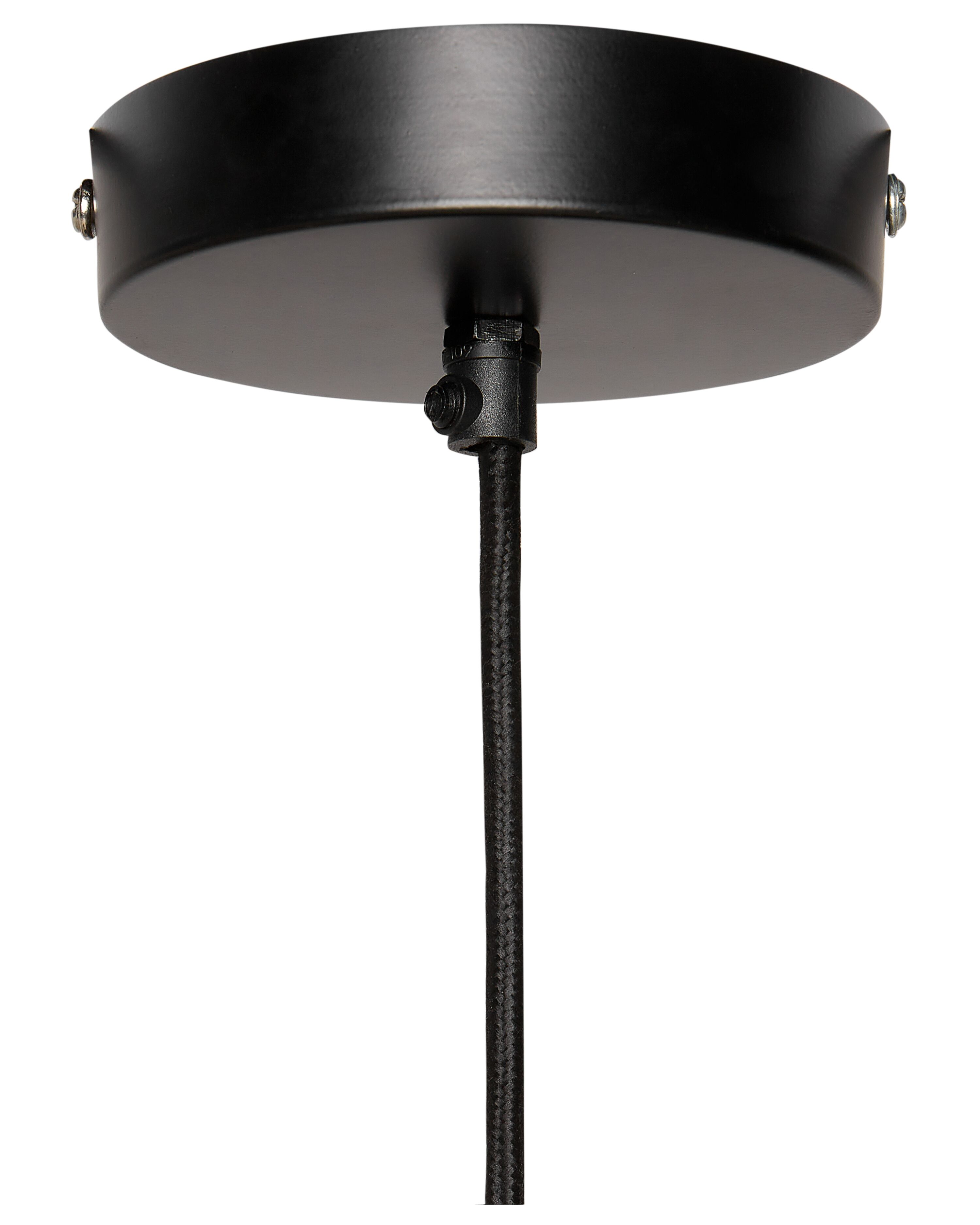 Candeeiro suspenso MINILLAS Metal Preto | Beliani.pt