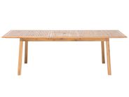 Table de salle à manger de jardin extensible CESANA 180/240 cm 100 cm ...