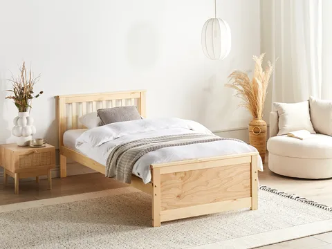Real wood twin bed store