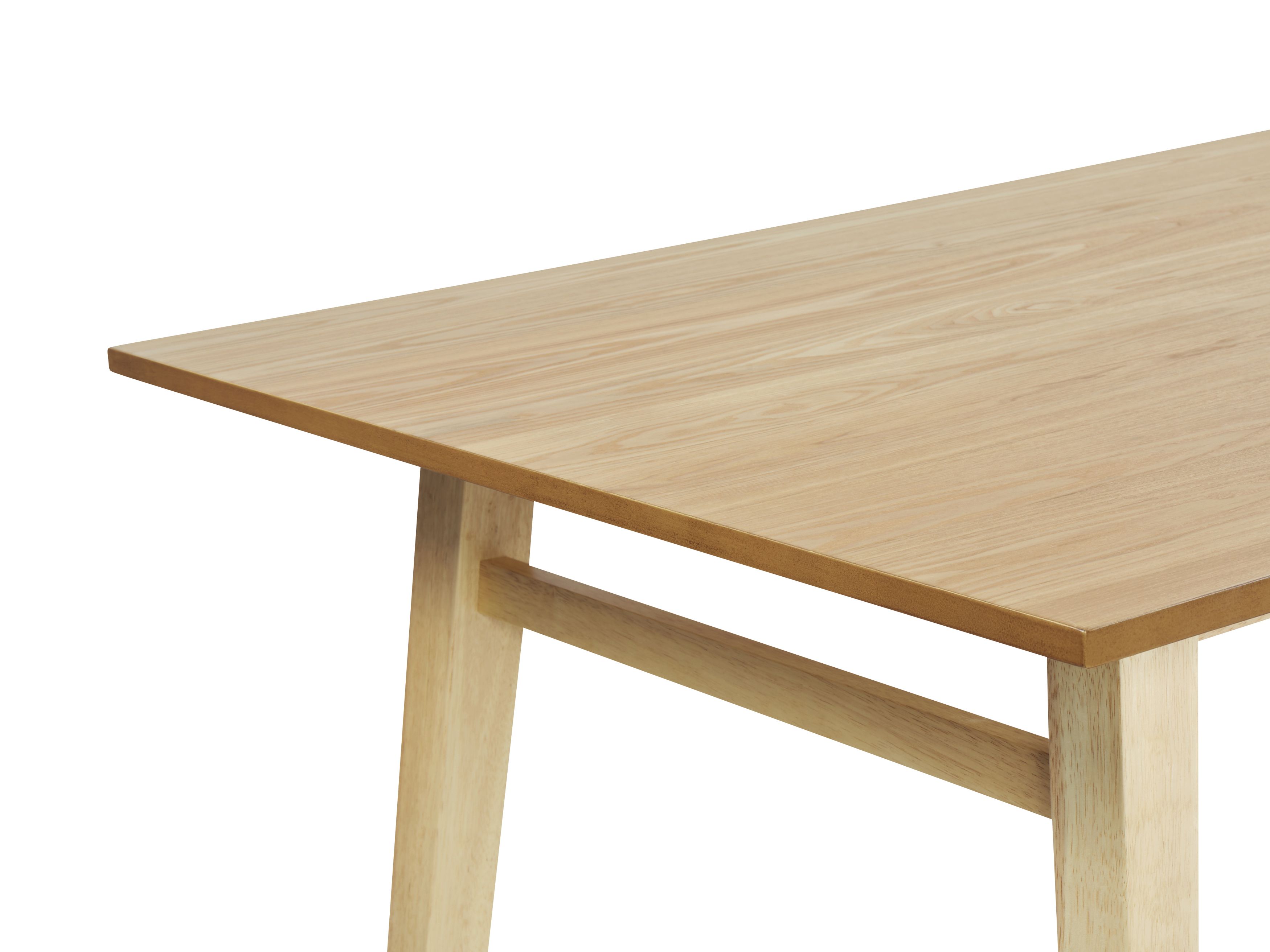 Dining Table 150 x 90 cm Light Wood VARLEY | Beliani.co.uk