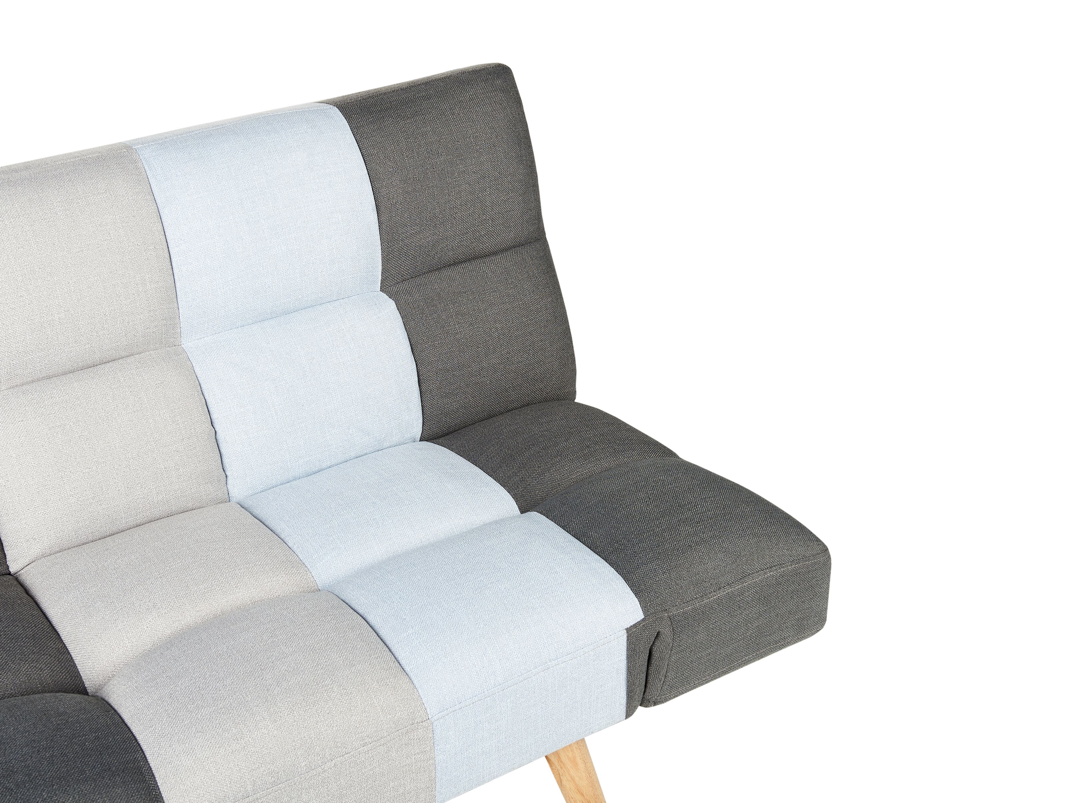 Sofá-cama 2 lugares INGARO Tecido Azul | Beliani.pt