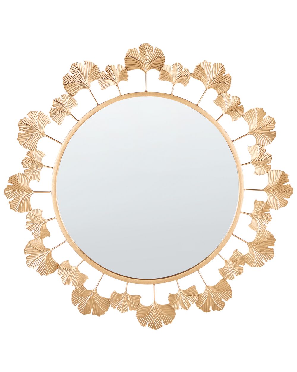 Wall Mirror CODOLET 60 cm 60 cm Metal Gold | Beliani.co.uk