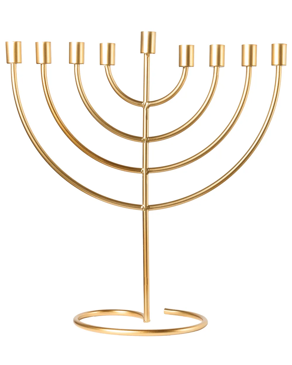 Candelero BUARAN Metal 38 cm Dorado | Beliani.es