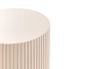 Side Table CLAIRE Off-White | Beliani.co.uk