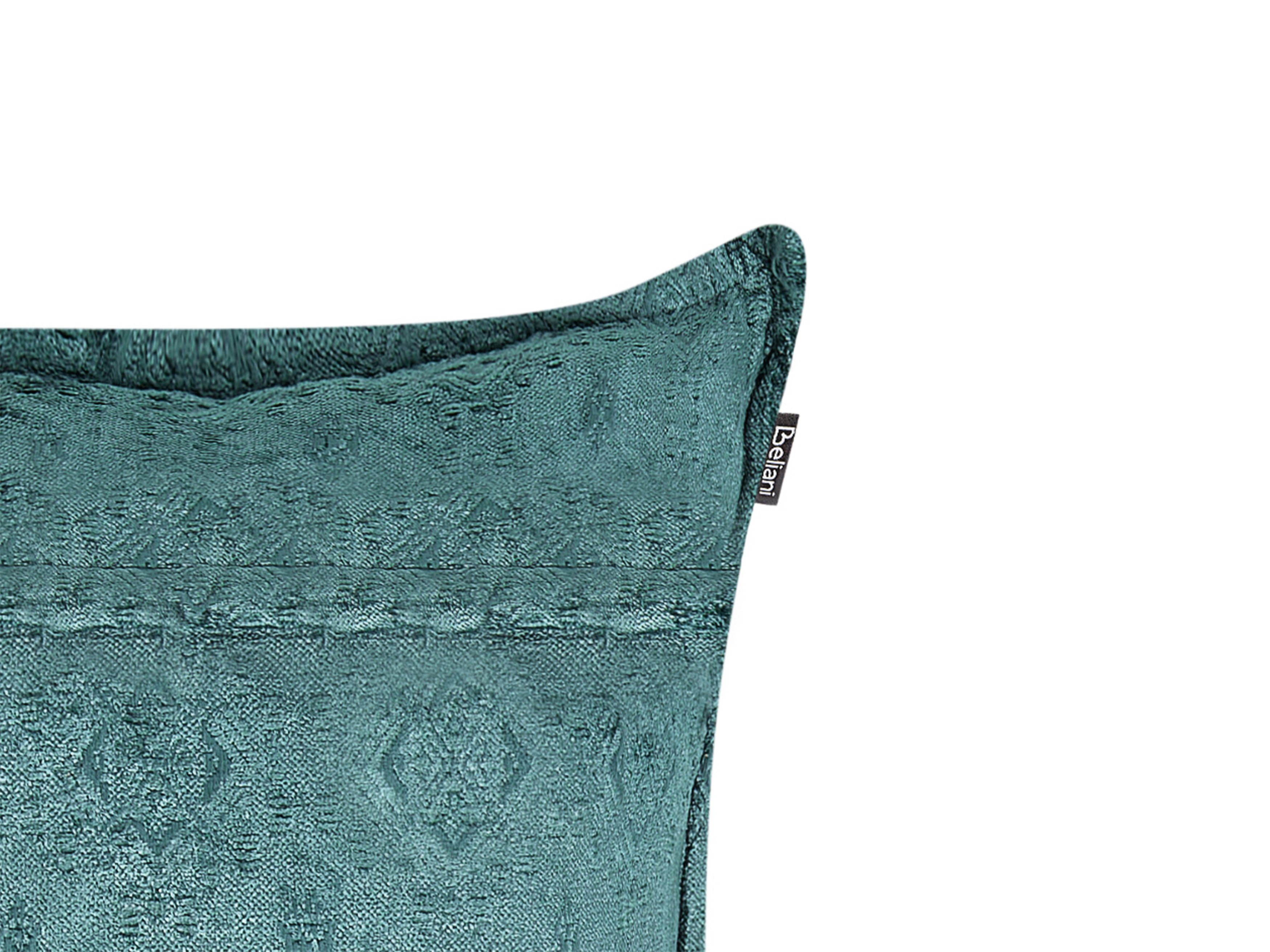 Sæt af 2 pyntepuder VERPIS Bomuld 50 x 50 cm Blå Ensfarvet | Beliani.dk