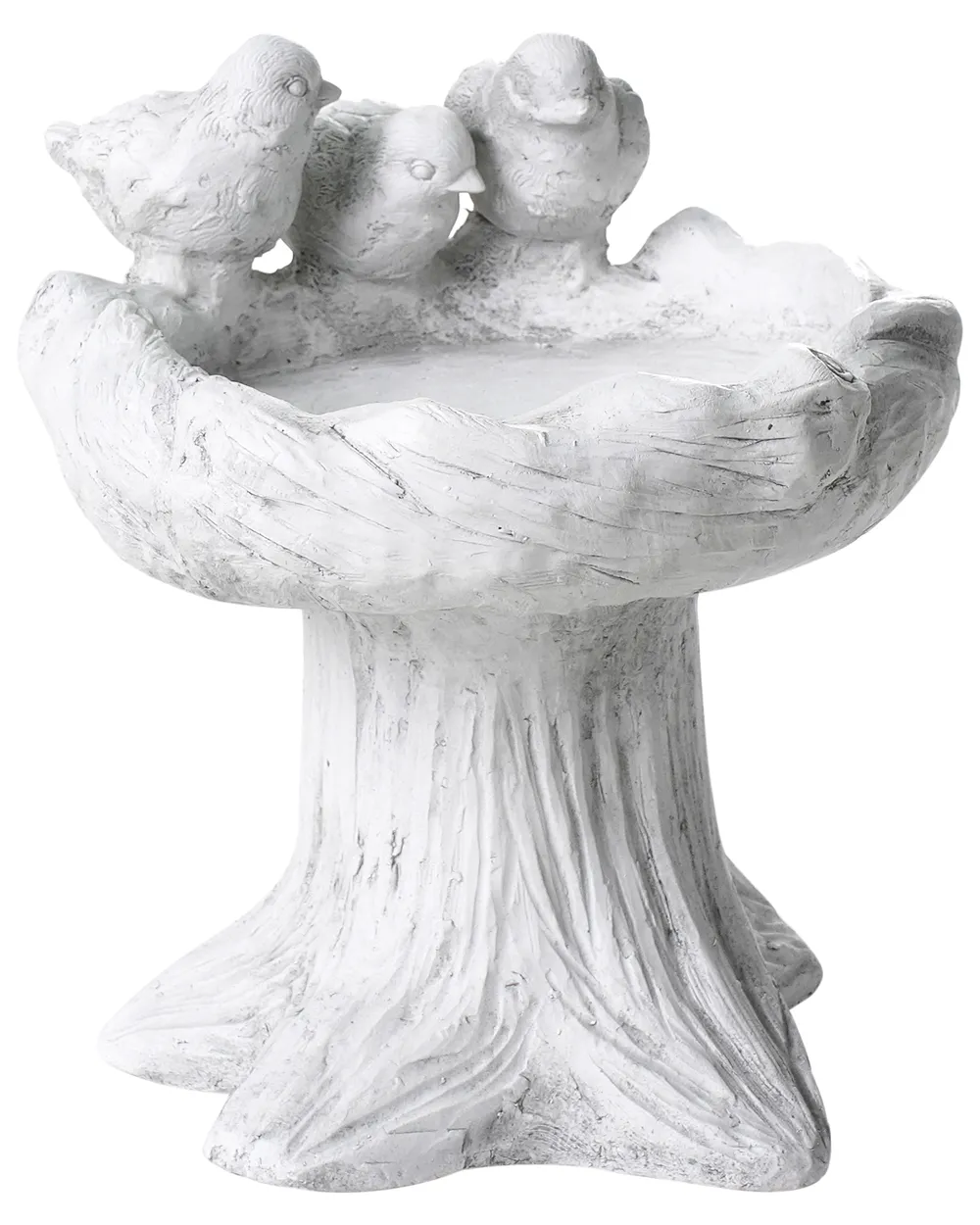 Bird Bath JEZZA Bird Grey | Beliani.co.uk