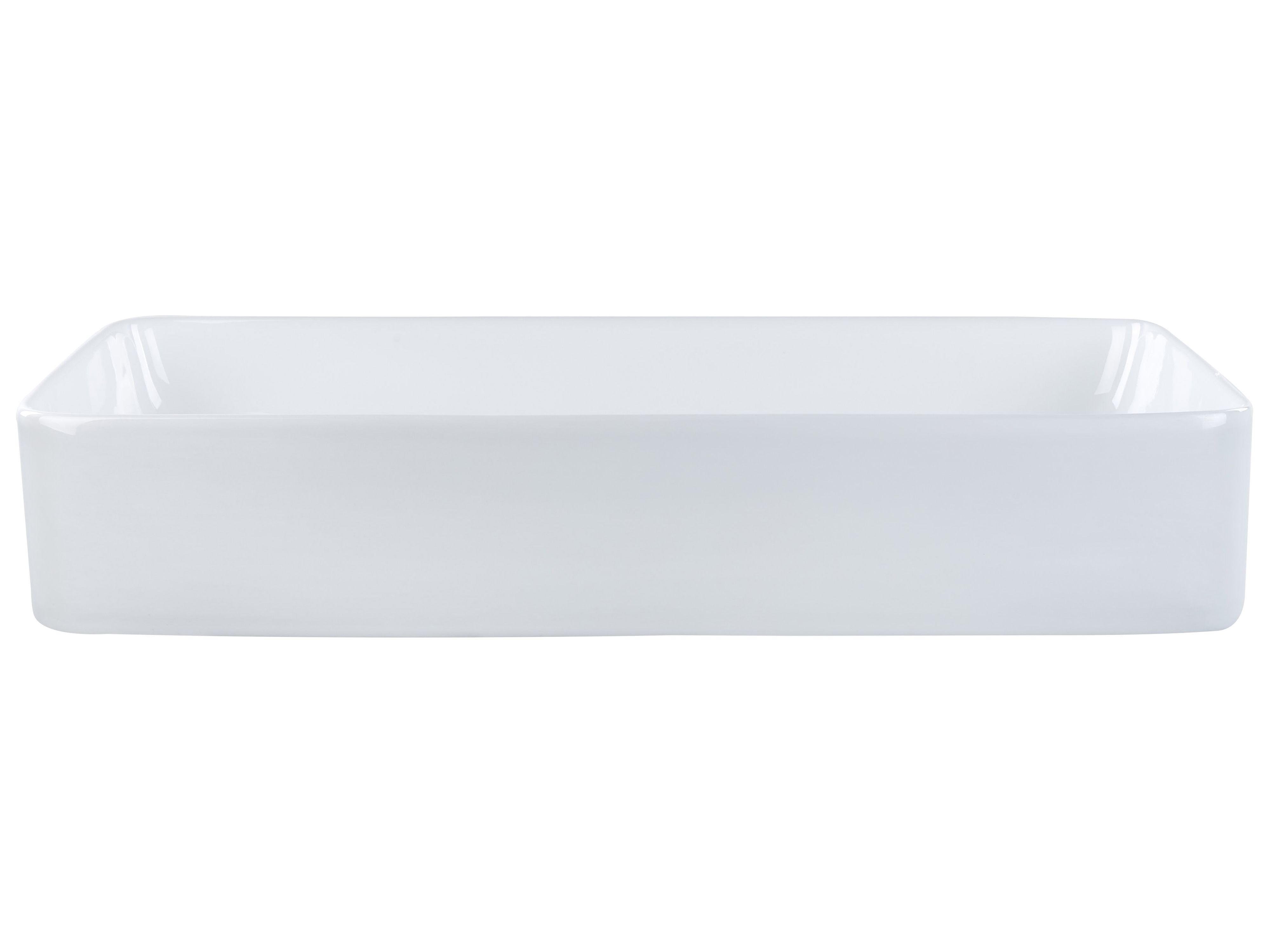 Countertop Basin 610 x 350 mm White ULUA | Beliani.co.uk