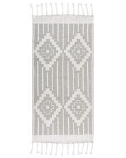 Outdoor Rug TABIAT Grey 80 x 150 cm | Beliani.co.uk