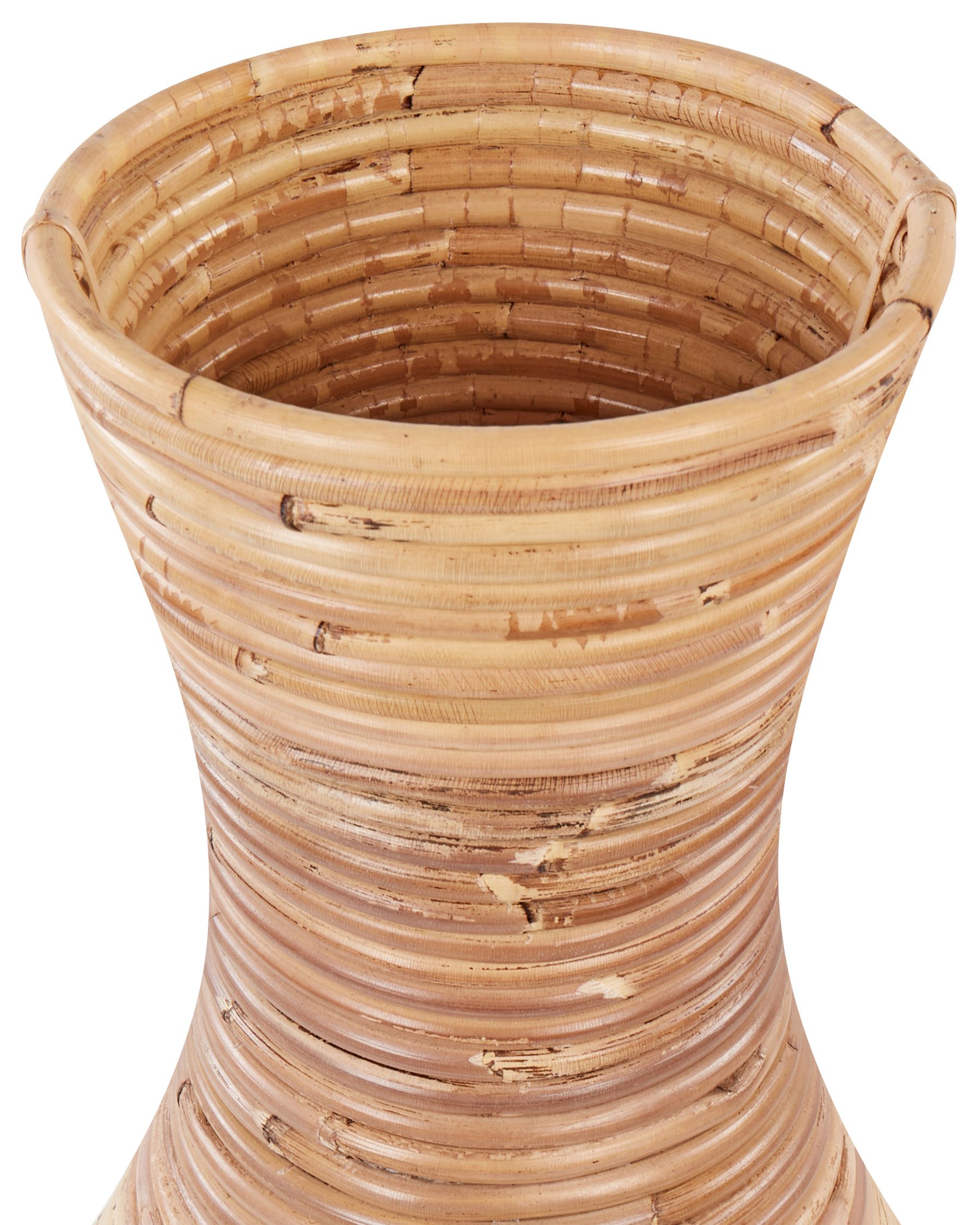 Rattan Decorative Vase 70 cm Natural TRINISA | Beliani.co.uk