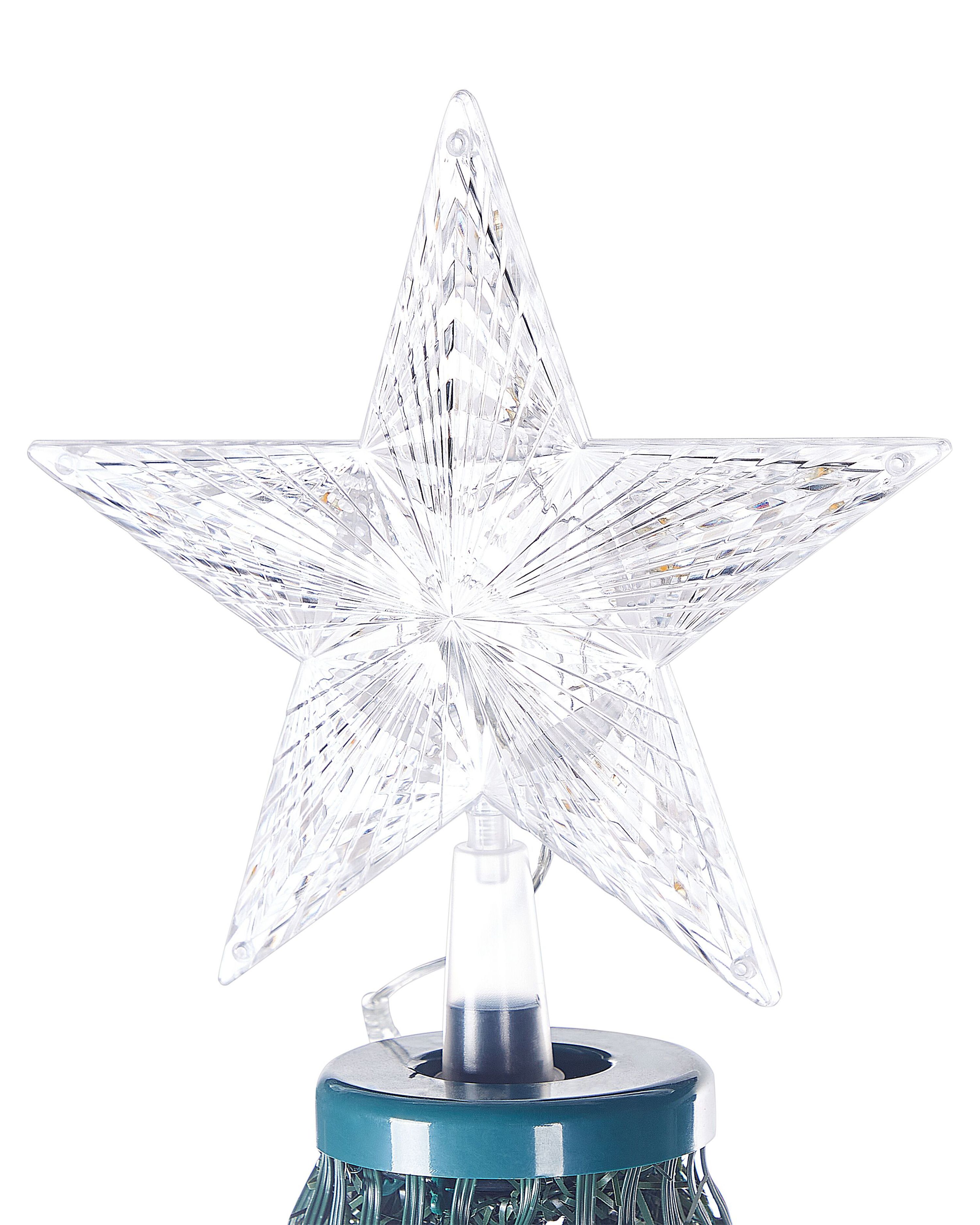 Christmas Tree with Multicolour Smart LED Lights and App 188 cm SAARLOQ ...