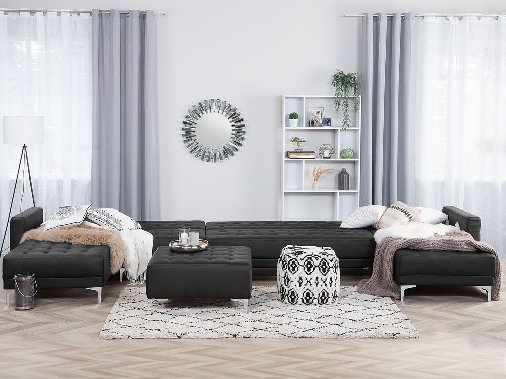 Ottoman leather sofa store