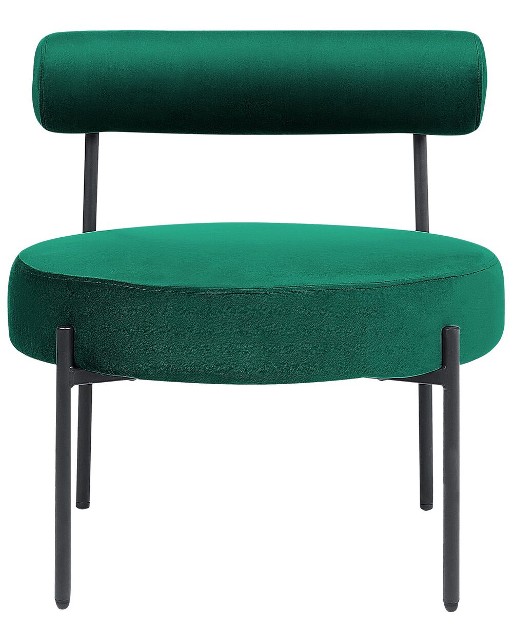 Armchair ALPHA Velvet Emerald Green Beliani