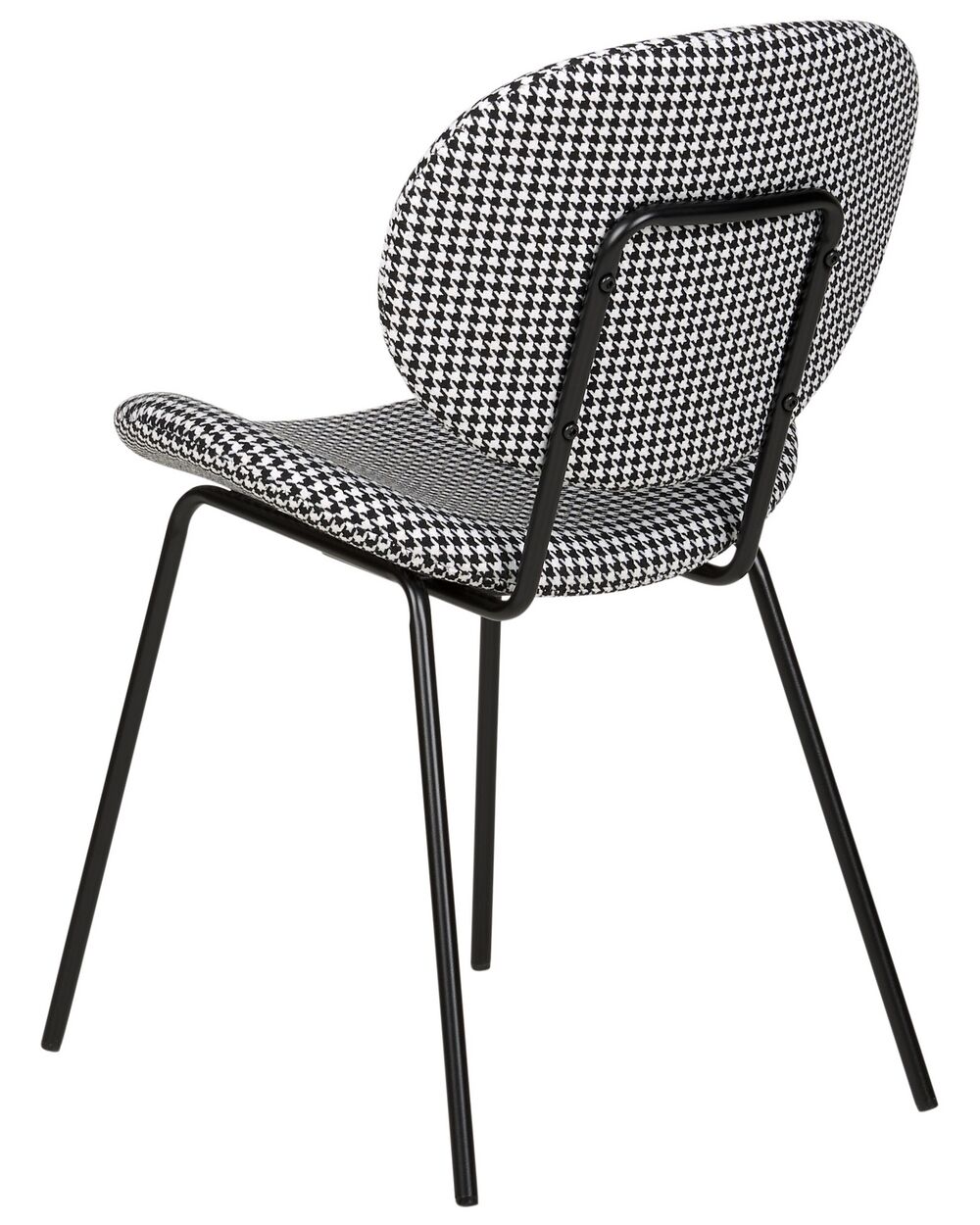 Black And White Houndstooth Chair Armchair Houndstooth Modern Design