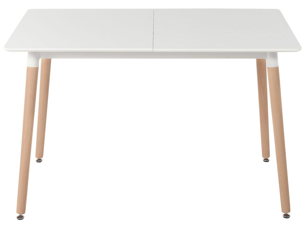 White square extending dining table store