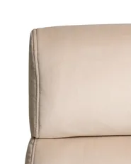 Office Chair VAMURE Velvet Light Beige | Beliani.es