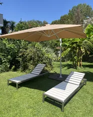 Napozóágy NARDO Fém Fehér | Beliani.hu